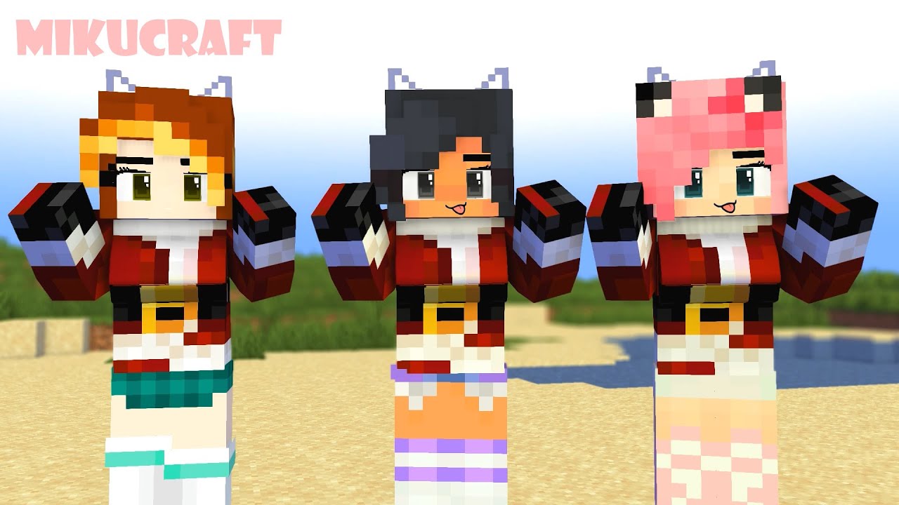 yay arigato chrsitmas aphmau and friends - minecraft animation # ...