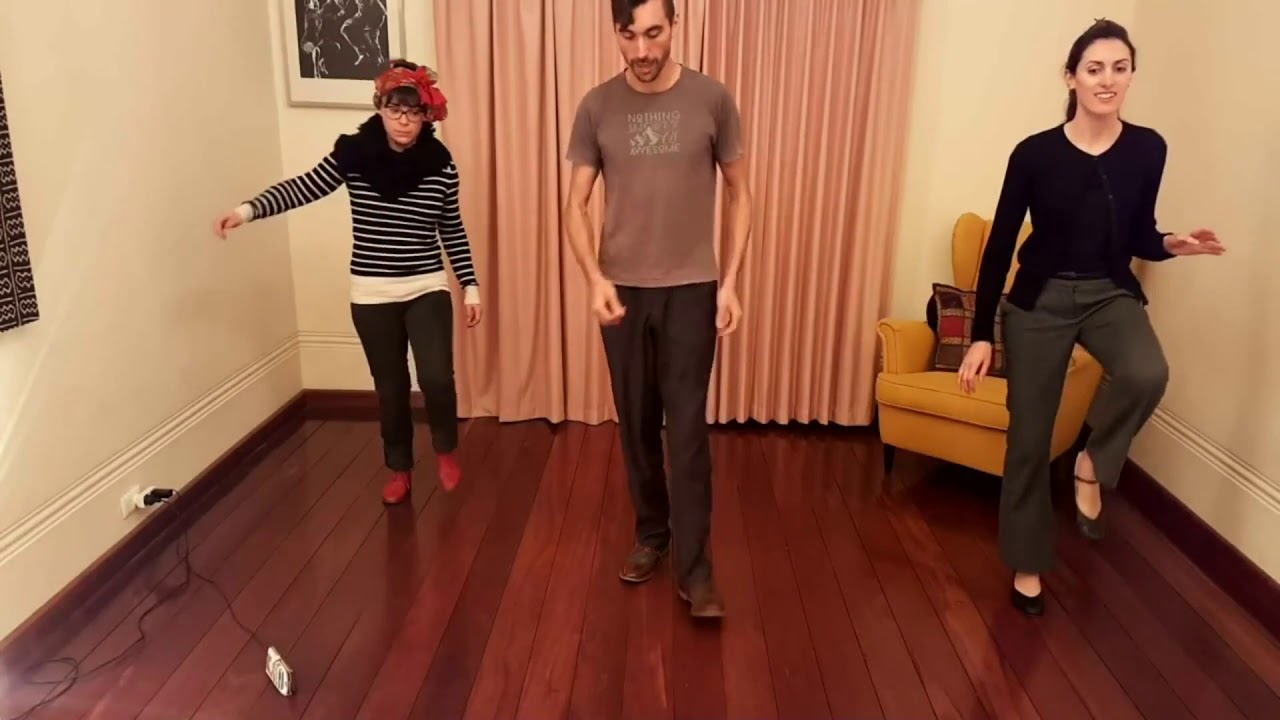 Solo Jazz: Beginner tap - One Man Dance part 1 - YouTube