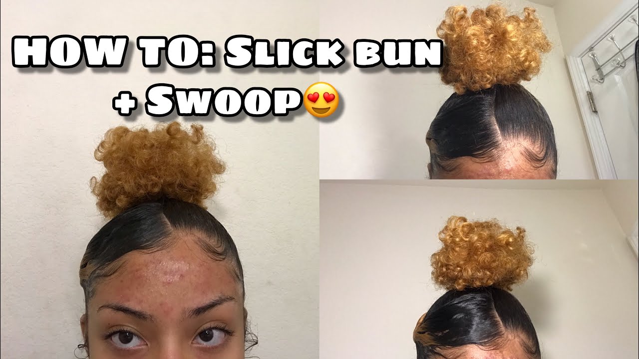 HOW TO: HIGH BUN WITH SWOOP - YouTube