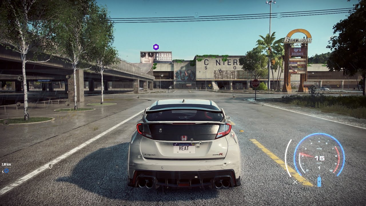 NFS HEAT - HONDA CIVIC TYPER-R '15 - PS4 - YouTube