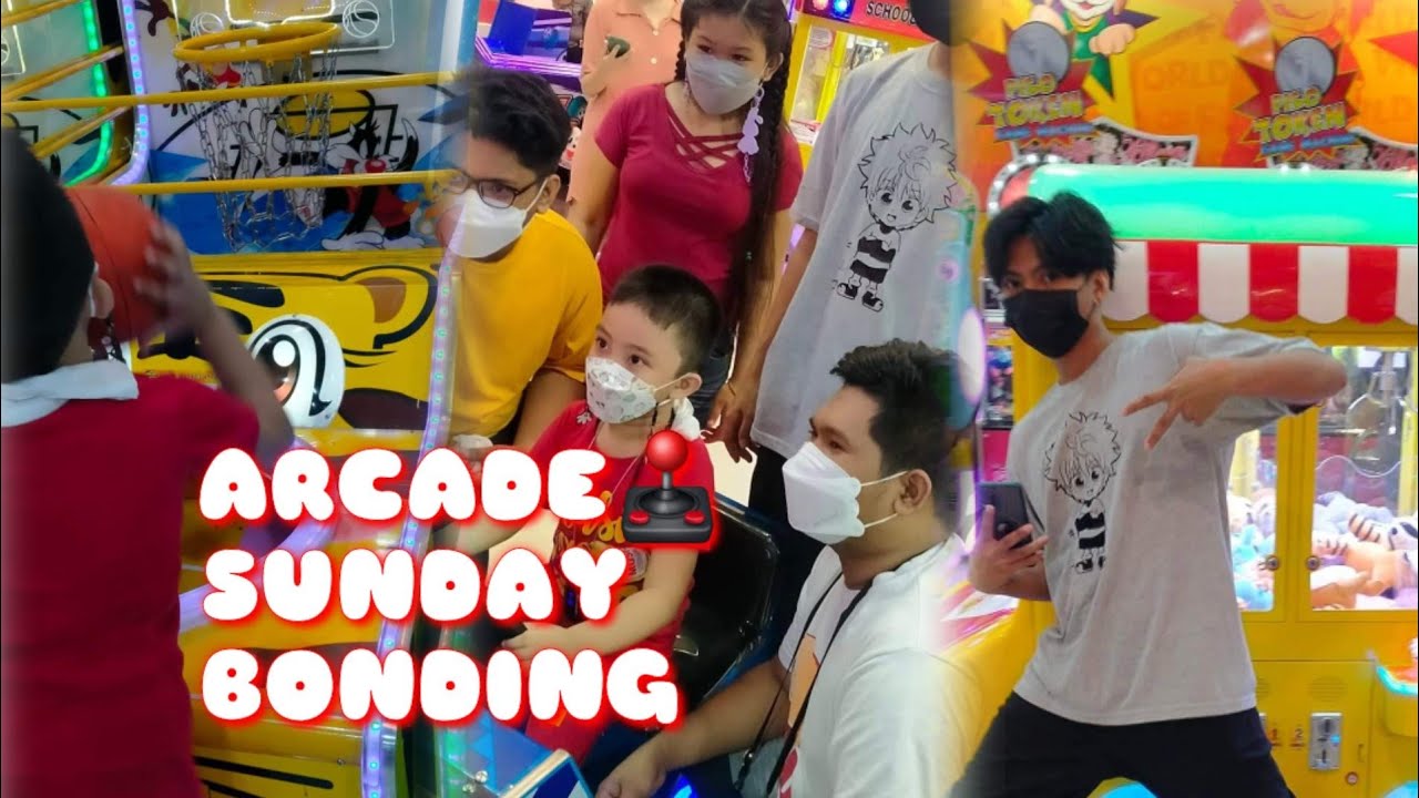 ARCADE 🕹SM ANGONO💜SUNDAY BONDING#arcade #bonding #siblings # ...