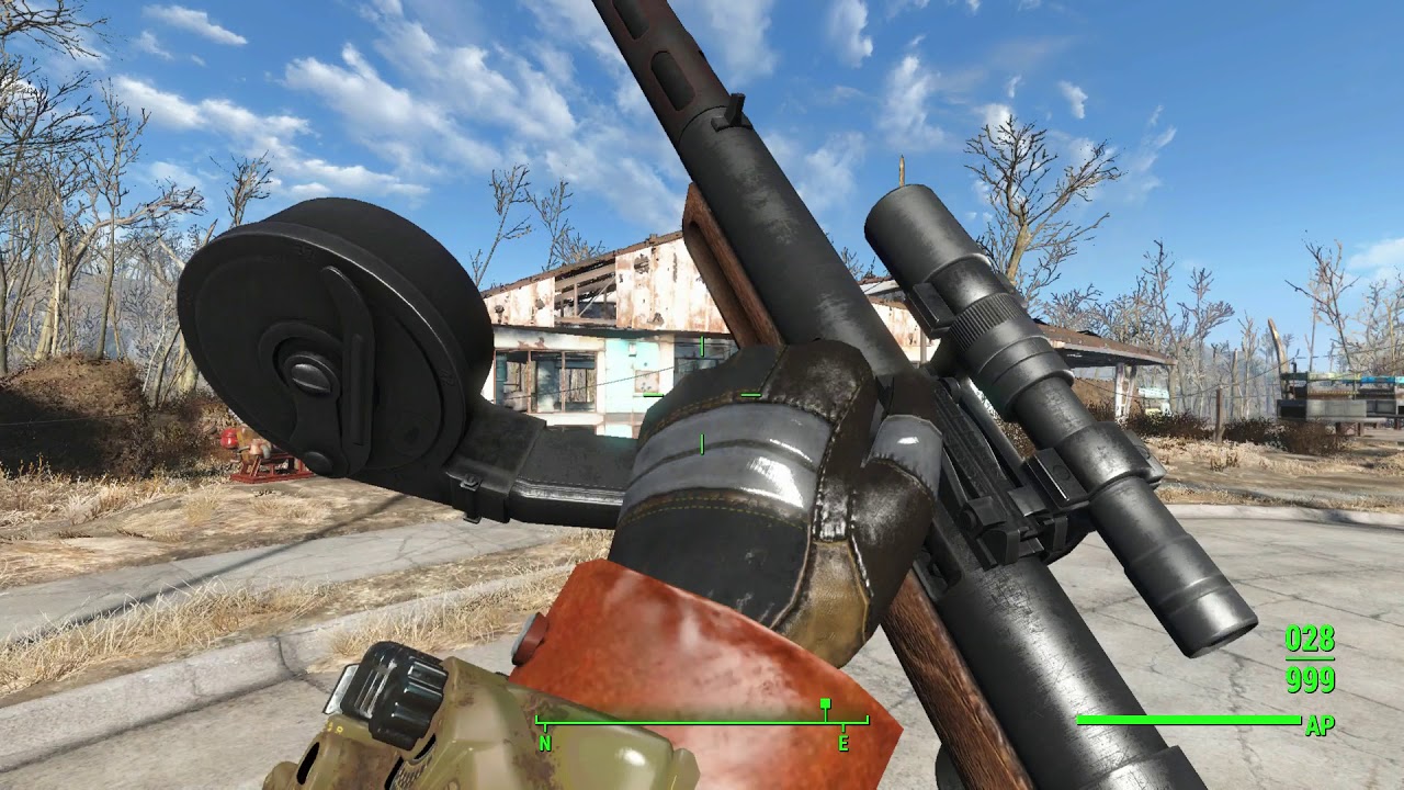 Fallout 4 Mod Review YonaTaku's Defense Gun - YouTube