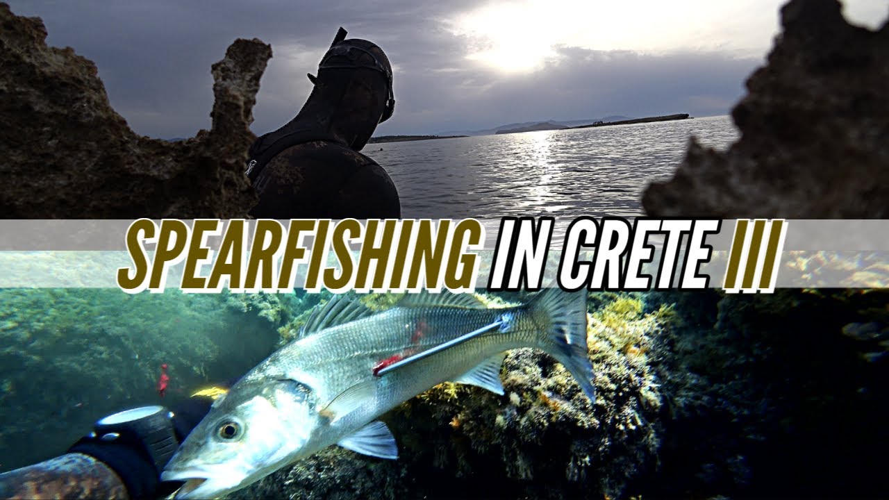 Spearfishing in Crete III (4Κ) - Ψαροντούφεκο στην Κρήτη αρχές Ιουνίου ...