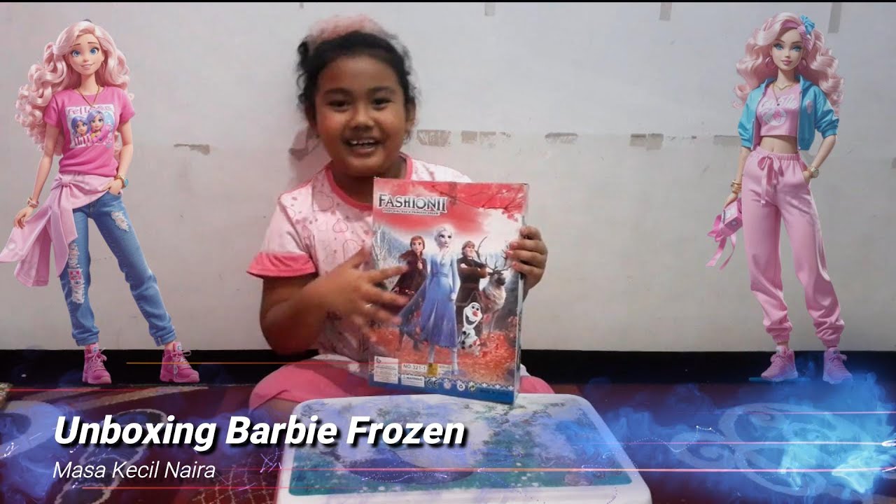 Unboxing Mainan Barbie Frozen | Putri Ana & Putri Elsa - YouTube