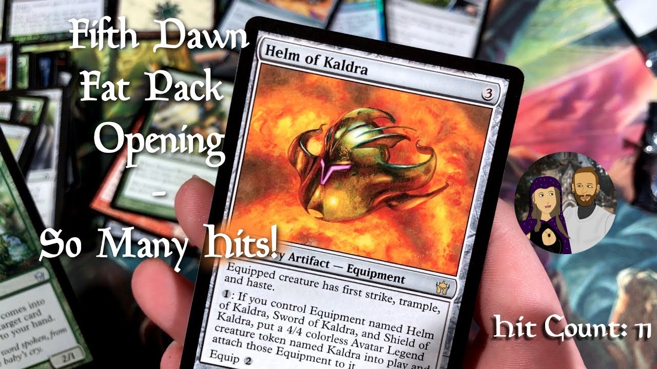 MTG Fifth Dawn Fat Pack Opening - So Many Hits! - YouTube