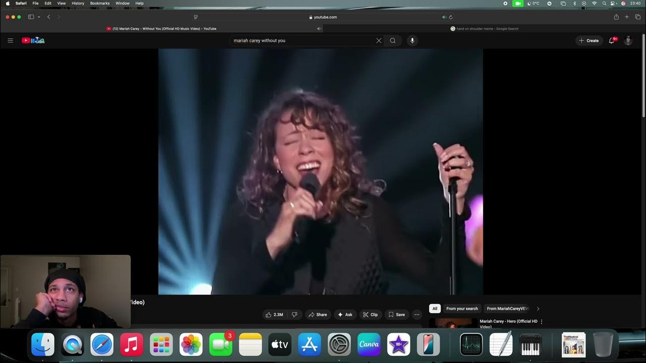 WATCHING LIVE PERFORMANCES | Mariah Carey - Without You (Official HD Music Video) (Reaction ...