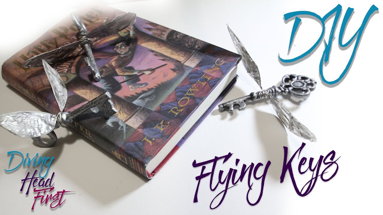 Harry Potter Flying Keys DIY Diving Head First YouTube harry-potter-flying-keys-diy-diving-head-first-youtube