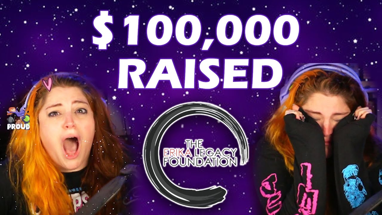 RAISING $100,000 FOR THE ERIKA LEGACY FOUNDATION!!! - YouTube