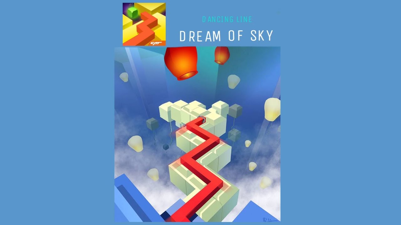 Dream of sky | Dancing line | New Level + Skin - YouTube