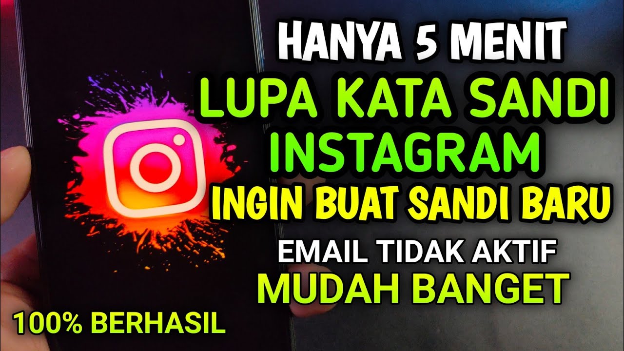 Cara mengganti kata sandi Instagram yang lupa ,cara ganti kata sandi ig ...