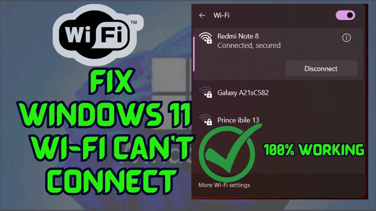 Wifi not working on windows 11 | How to Fix Wifi Problem on Windows 11 ...