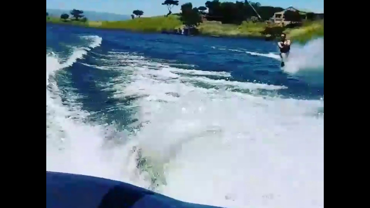 Simon Kamstra - Slalom ski fail - YouTube