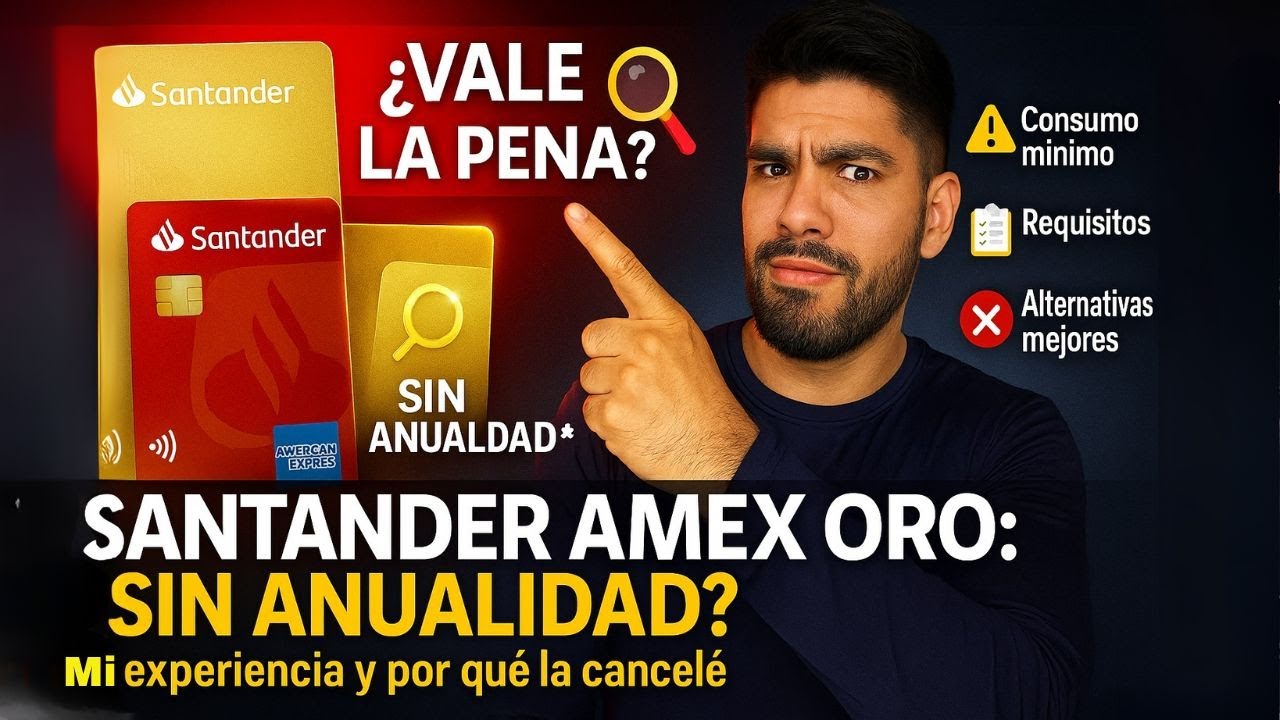 Santander AMEX Oro - YouTube