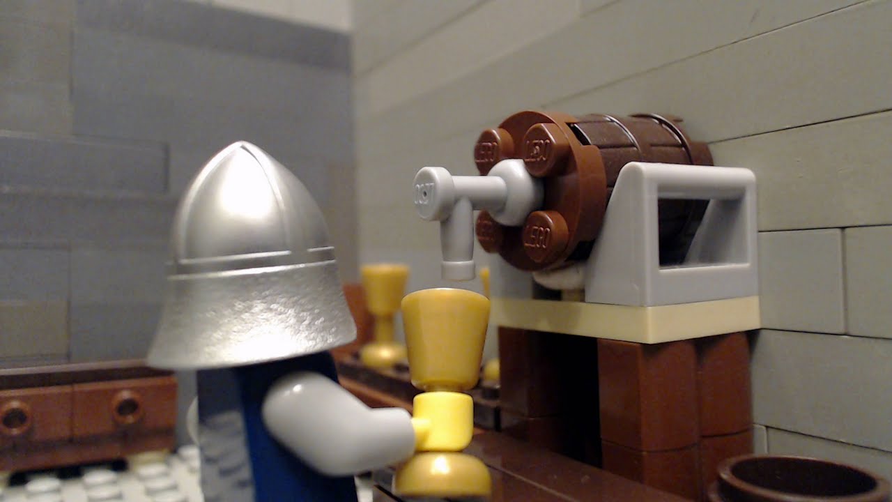 Lego Wine Drinking Test - YouTube
