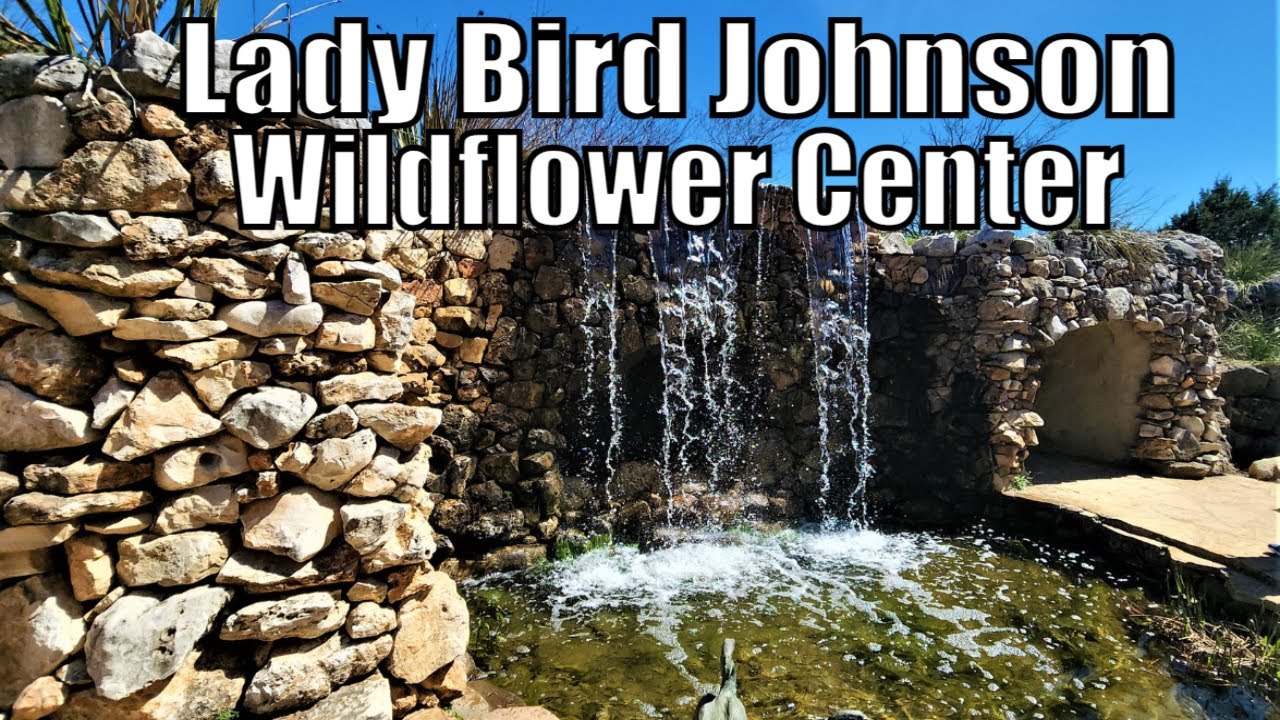 Lady Bird Johnson Wildflower Center Austin Texas Tour - YouTube