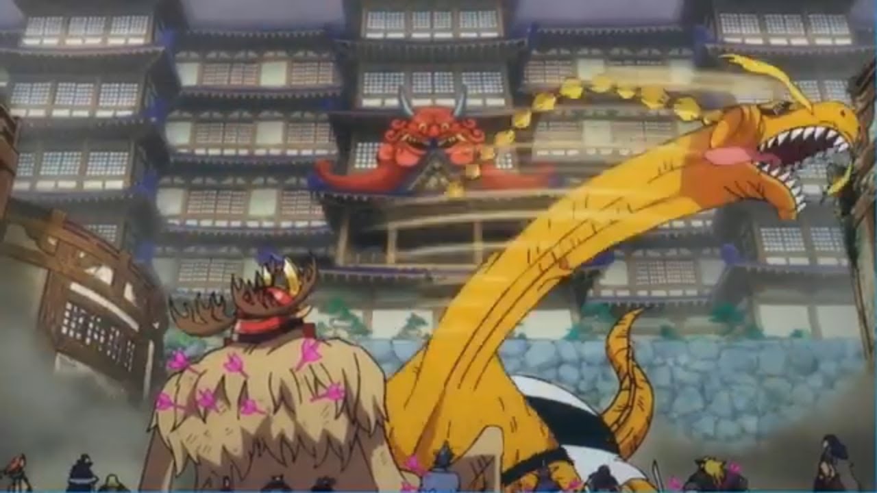 Sanji vs Queen Duel Begins - save Chopper Episode 1036 | One Piece ...