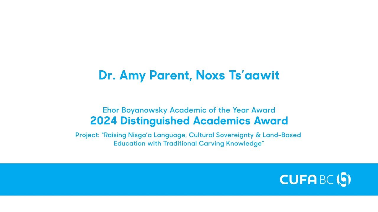 Dr. Amy Parent, Noxs Ts’aawit Full Length Interview - YouTube