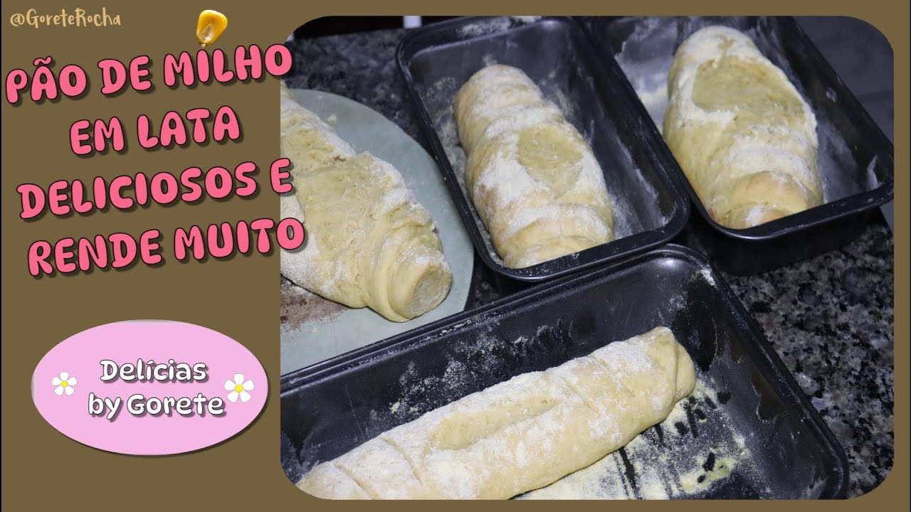 Tem 1 ovo ? FAÇA ESTE Pão de Milho em Lata O Mais Gostoso Que Já Comi ...