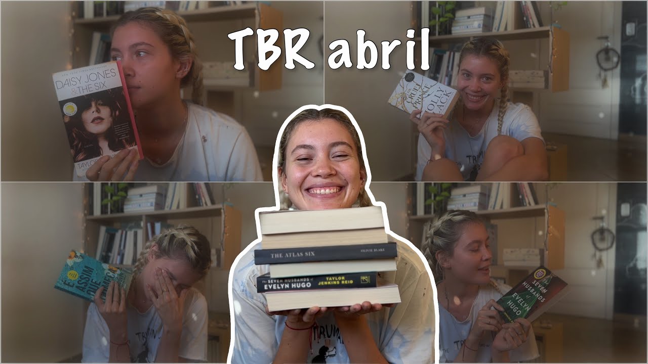 TBR de abril (tentativa nº 3892382782 - YouTube