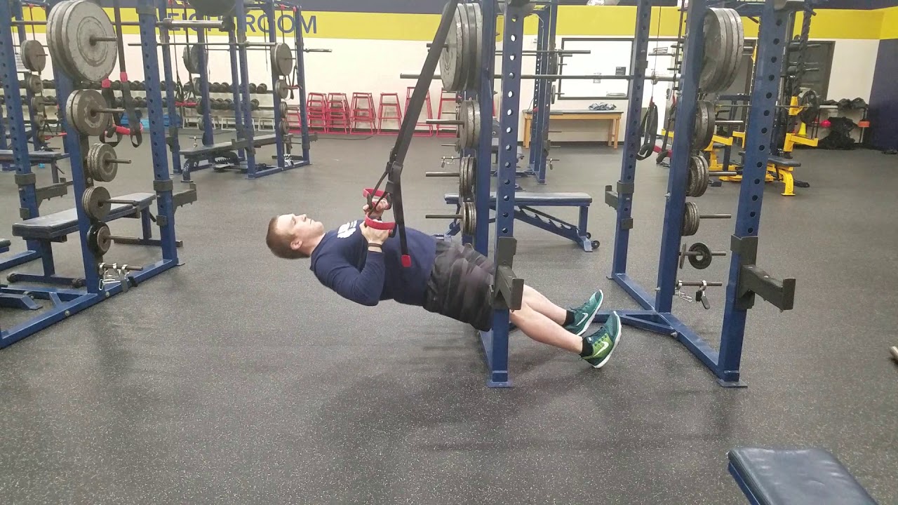 Inverted Strap Row - YouTube