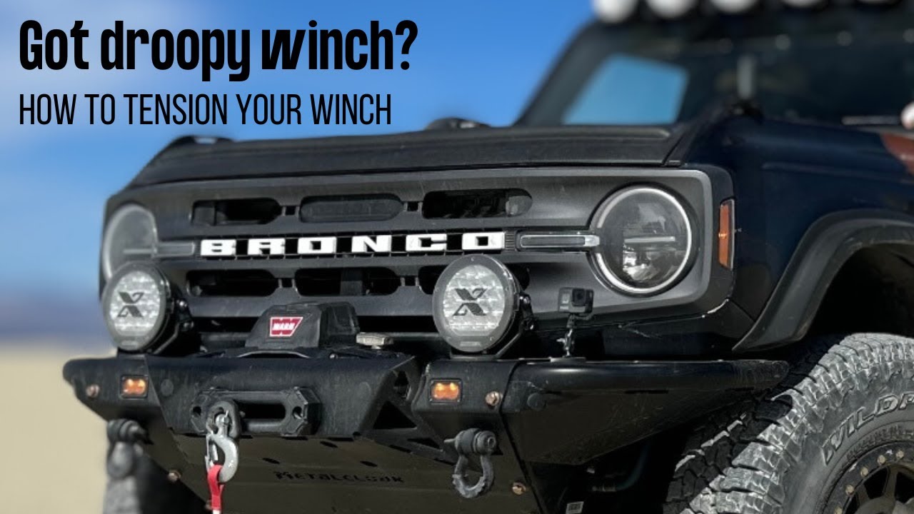 How to Tension Your Winch Line - YouTube