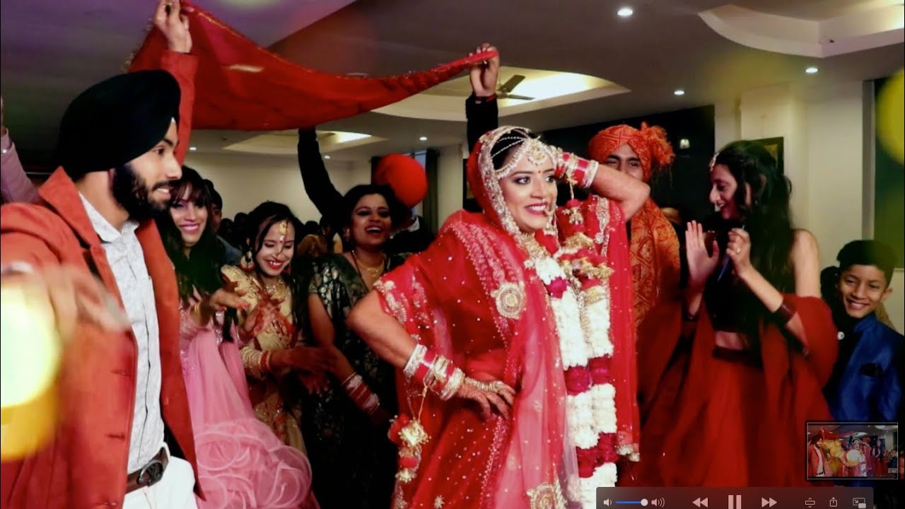 Indian Wedding Bride Dance - YouTube