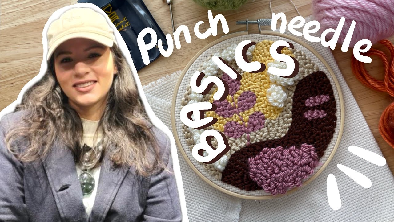 Punch needle basic supplies for beginners 🧶 - YouTube