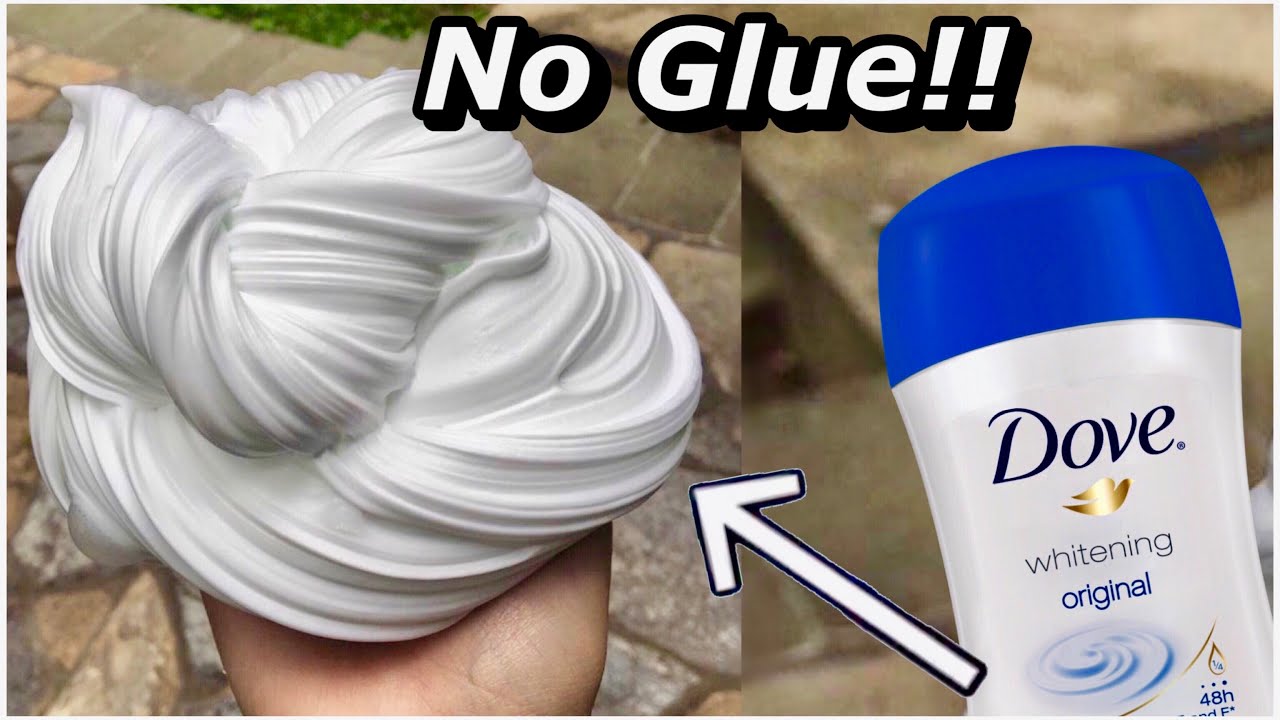 Deodorant Slime!! 🦋 How To Make NO GLUE Deodorant Slime!! - YouTube