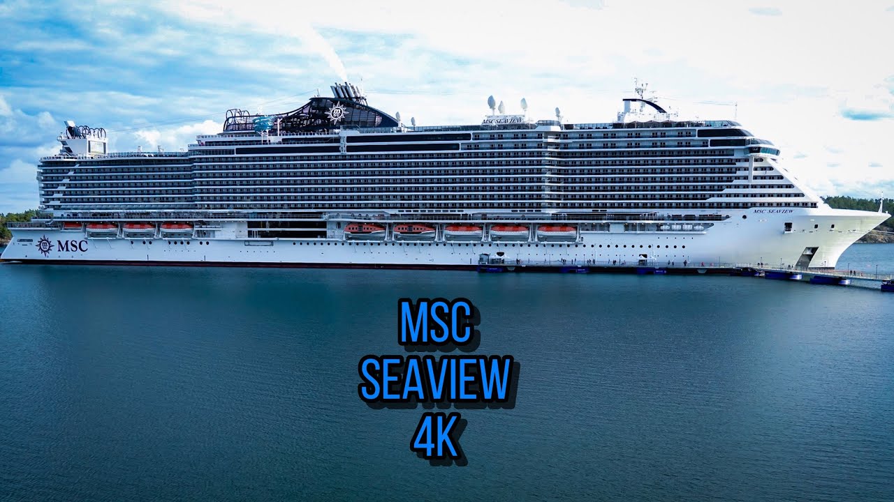 MSC Seaview Cruise Ship | 4K - YouTube