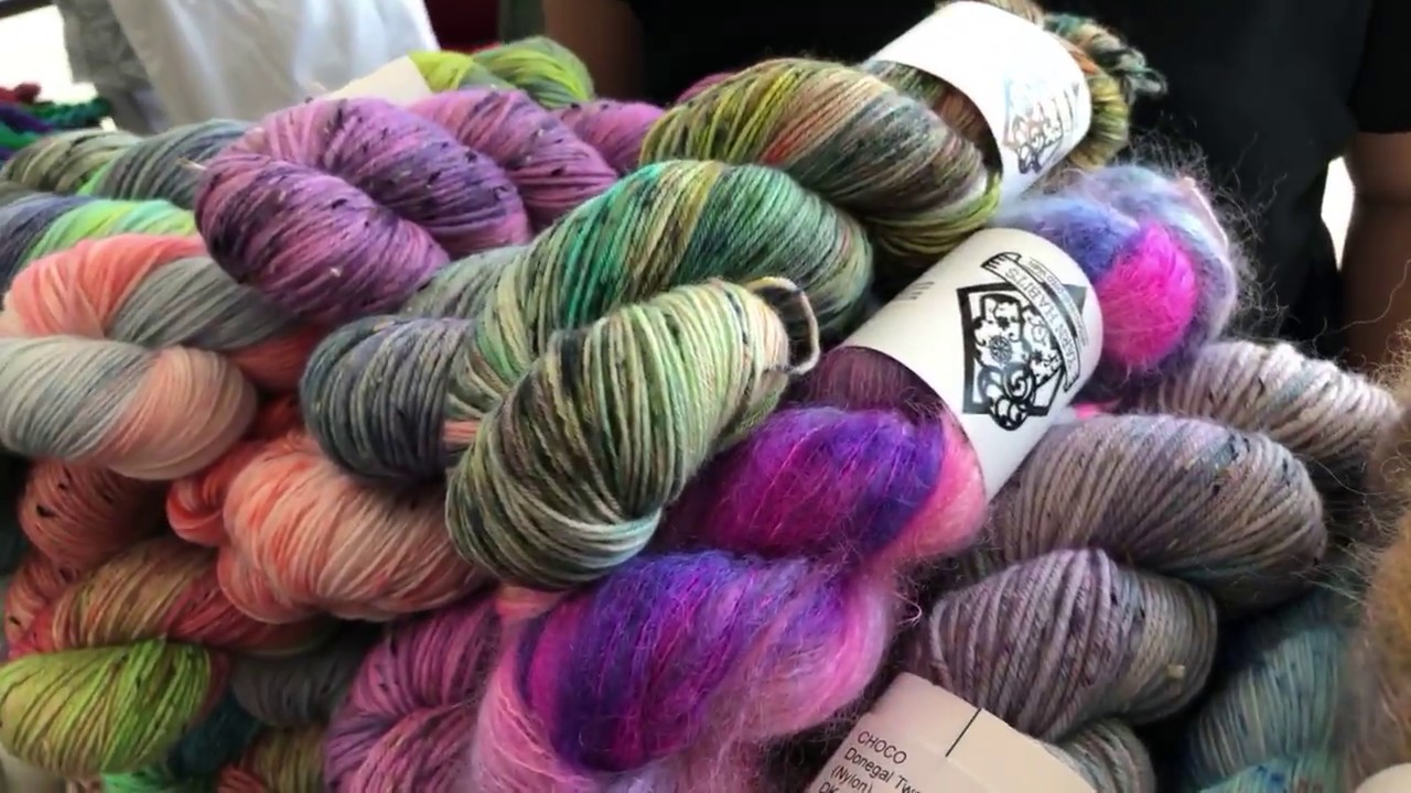 Knitting Podcast | Indie Dyed Yarn | Indie Yarn Dyer Extravaganza - YouTube