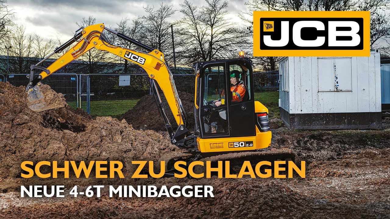 JCB MINIBAGGER 50Z-2 / 56Z-2 / 60C-2 - YouTube