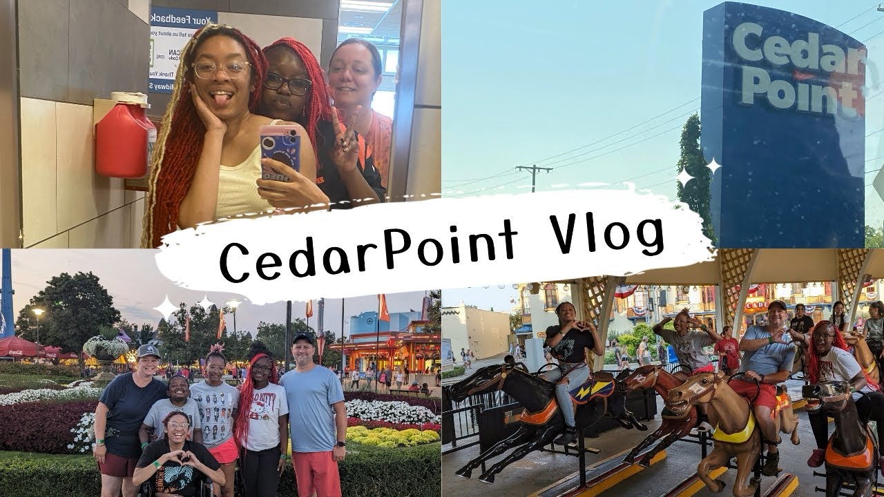 CEDAR POINT: TRAVEL VLOG - YouTube
