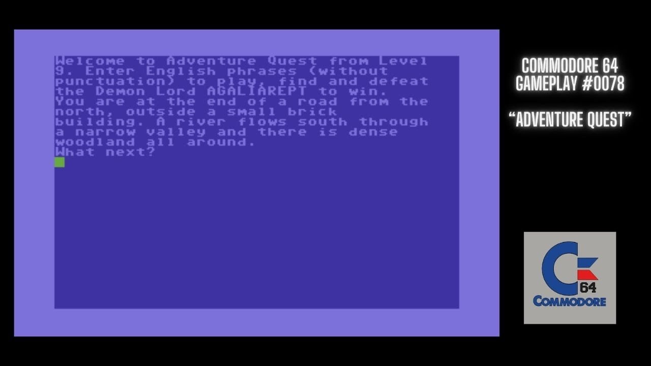 Adventure Quest (Commodore 64 / Gameplay #0078) - YouTube