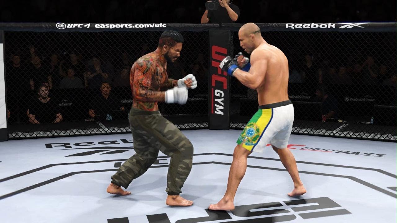 EA SPORTS UFC 4 Silva Vs Showboat Full fight - YouTube