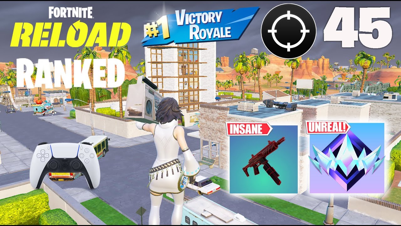 45 Kills with Heisted Blink Mag SMG! 🎮 Unreal Ranked Gameplay on ...