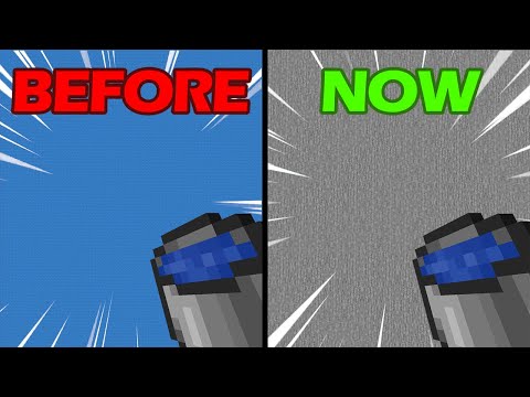 how to play minecraft before and now - YouTube