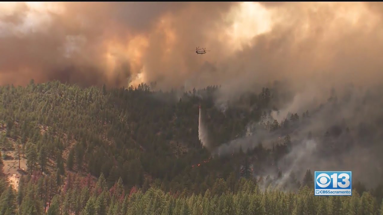 Destructive Beckwourth Complex Fire Explodes In Size - YouTube