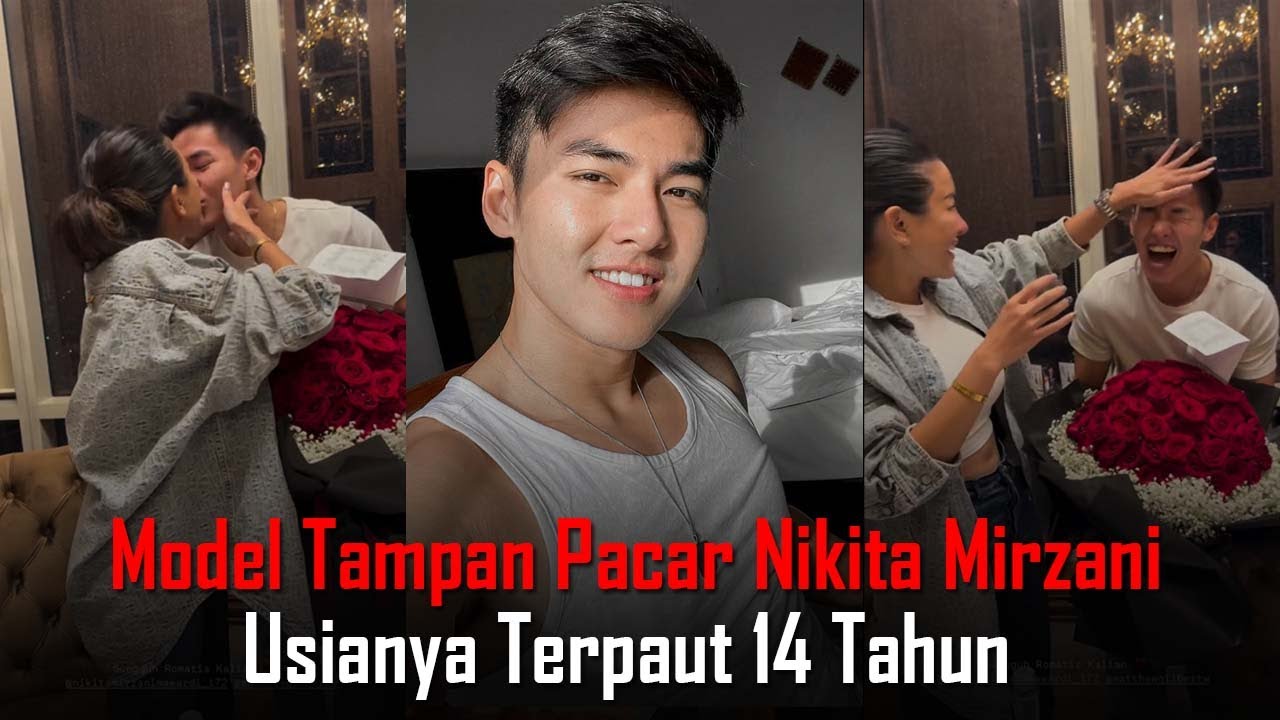 Sosok Matthew Gilbert Model Tampan Pacar Nikita Mirzani, Usianya ...
