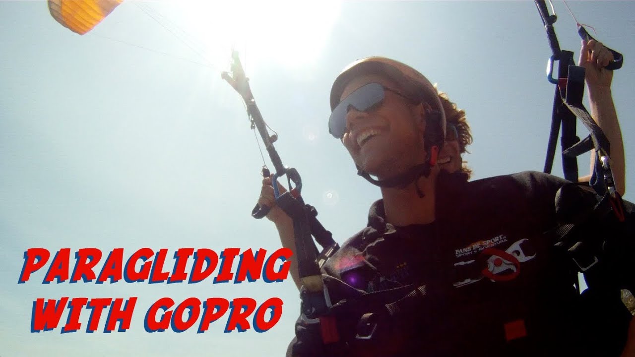 PARAGLIDING - WITH GOPRO - YouTube