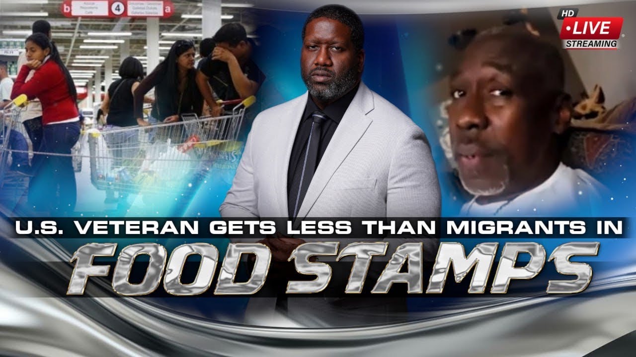 Black US Military Veteran Receives $23 In Food Stamps While Migrants ...