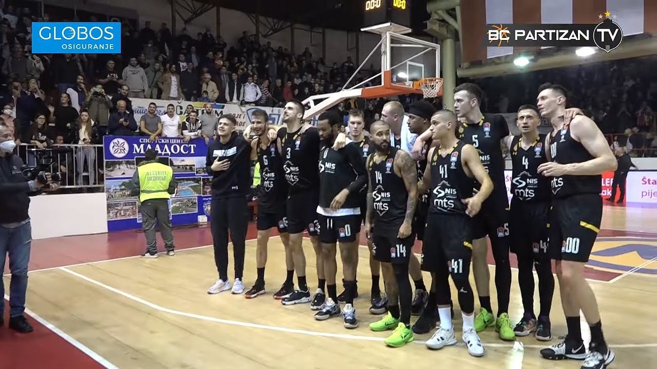BC Partizan TV: Borac - Partizan NIS 68:86 - YouTube