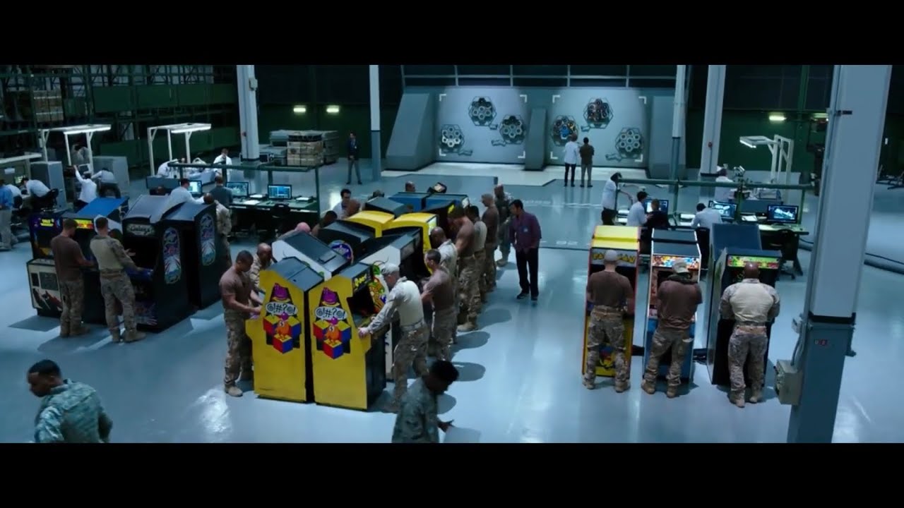 Pixels Movie-Arcade Class - YouTube