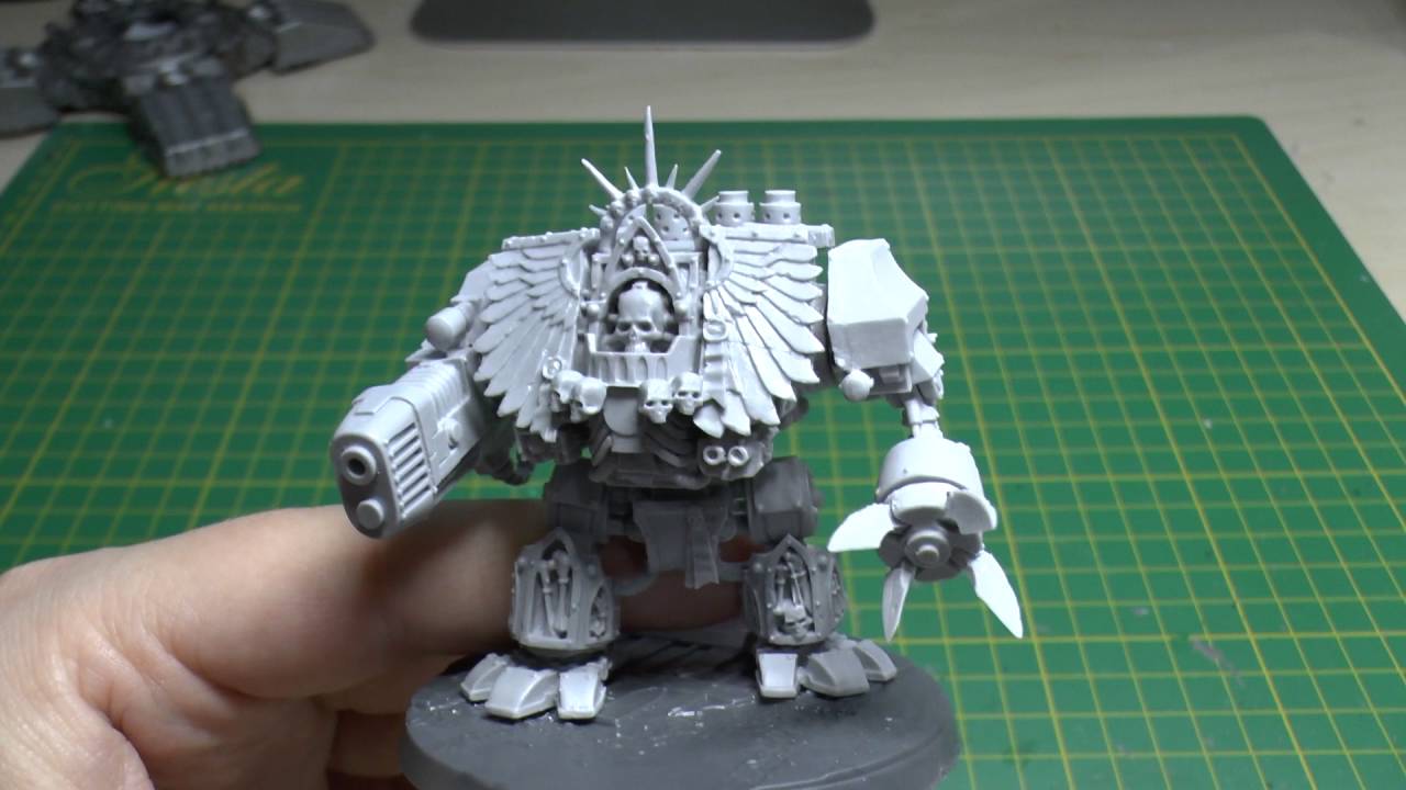Chaplain Venerable Dreadnought - Unboxing & Review (WH40K) - YouTube