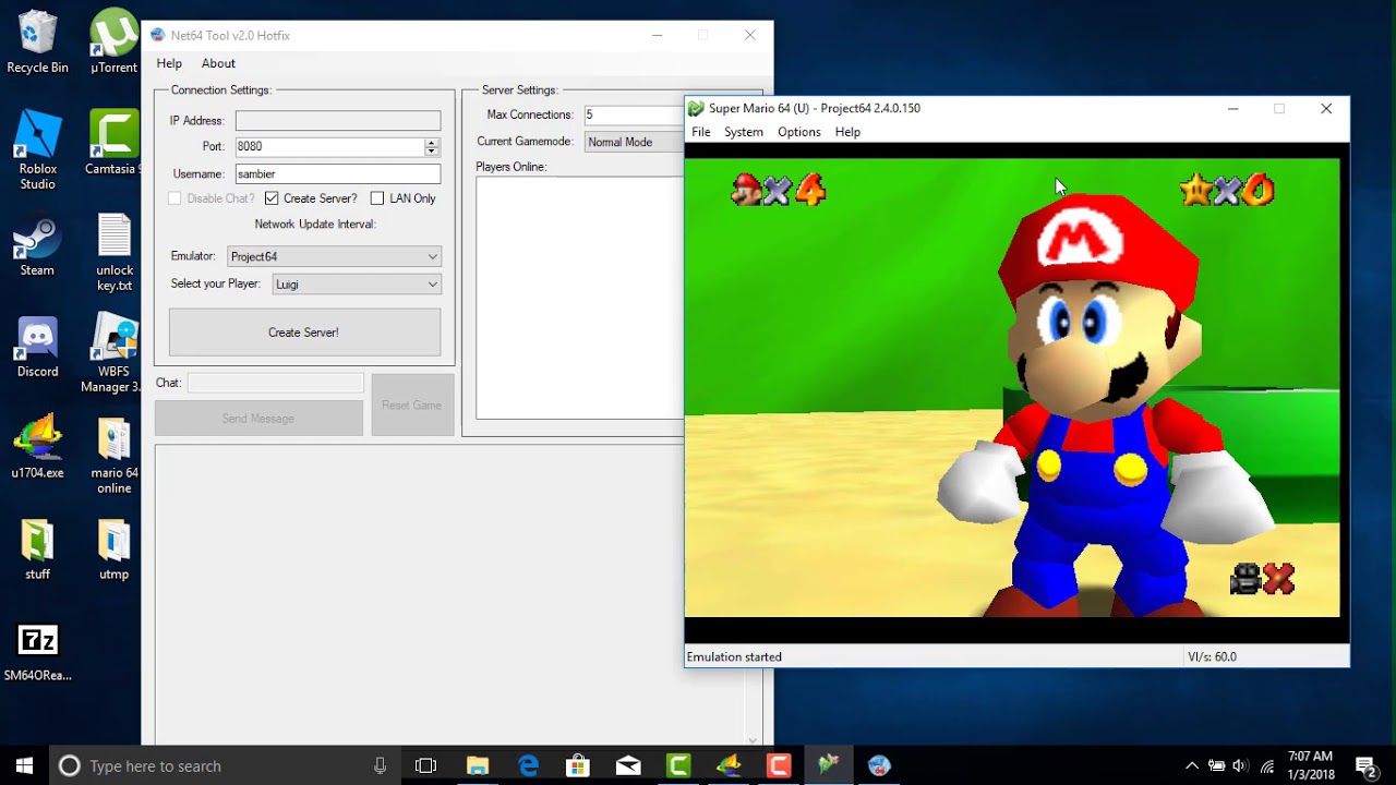 How to install Super mario 64 Online properly - YouTube
