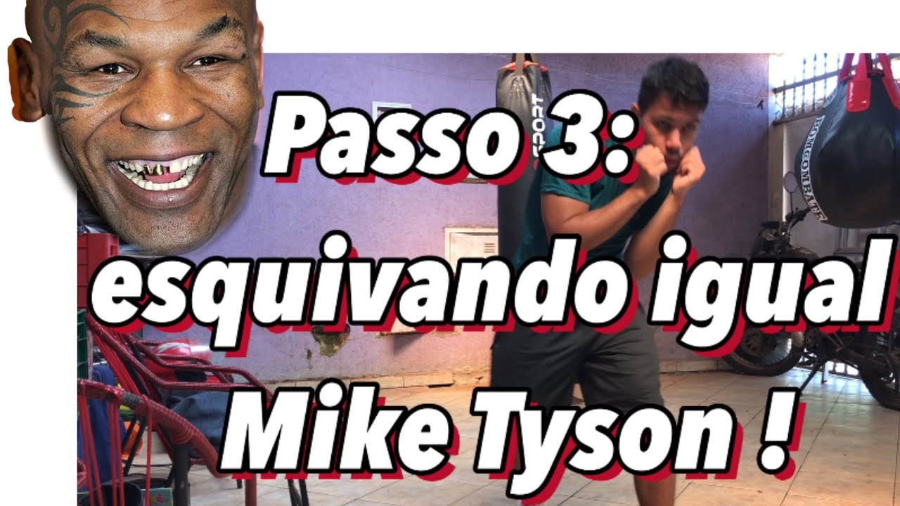COMO ESQUIVAR igual o Mike Tyson? Esquivar movimentando - YouTube