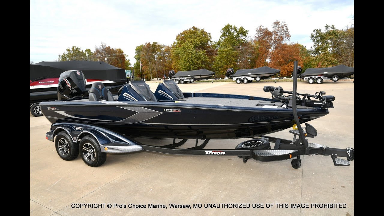 2023 Triton 21 XRT w/250HP Mercury Pro-XS stock# T876 SD - YouTube
