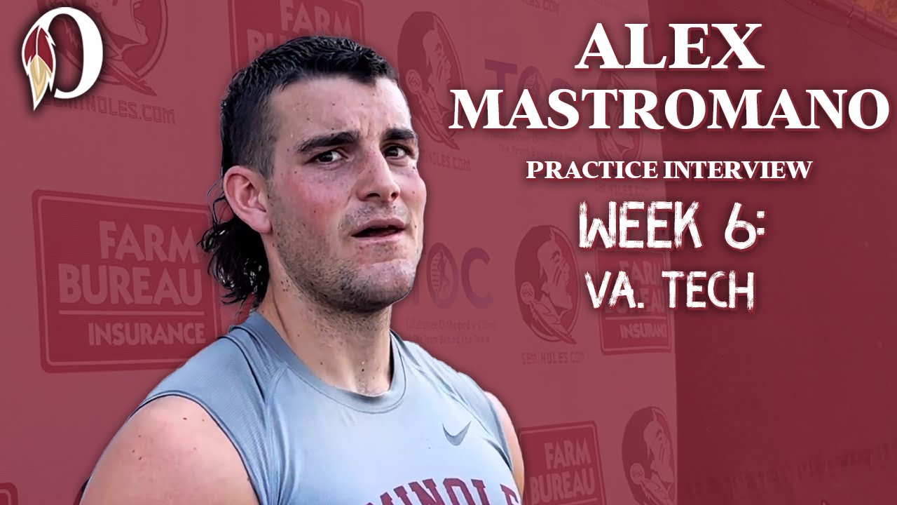 FSU Football | Punter Alex Mastromano on his style, special teams ...