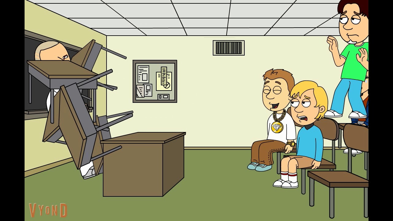 Kevin causes trouble in school and goes to room 666 - YouTube