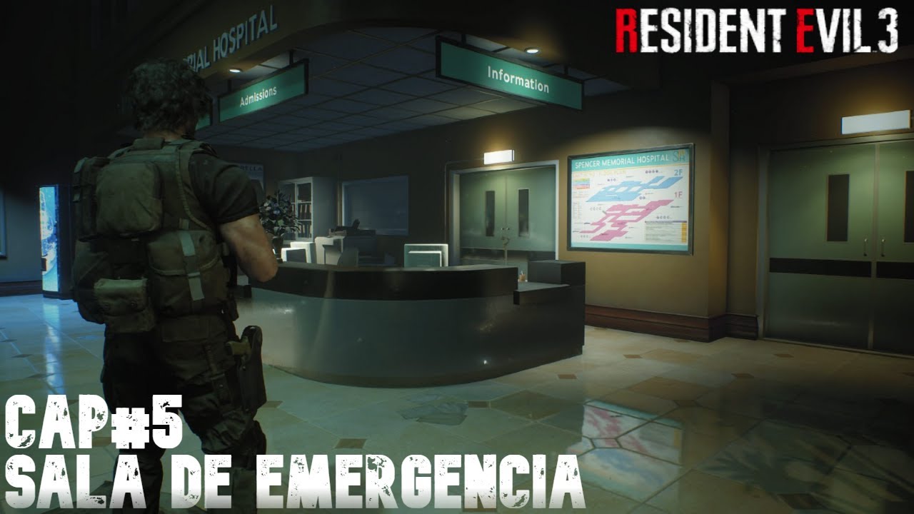 RES 3 REMAKE | Cap 5 | Sala de Emergencia - YouTube