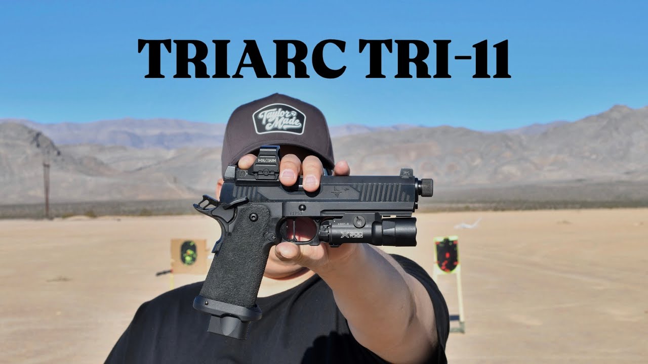 Triarc TRI-11 - 9mm 2011 Pistol - YouTube